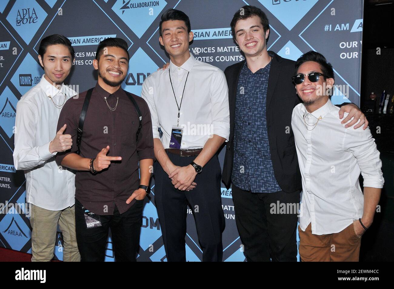 Dance Crew Poreotics arrives at the #IAmAsianAmerican Concert held at ...
