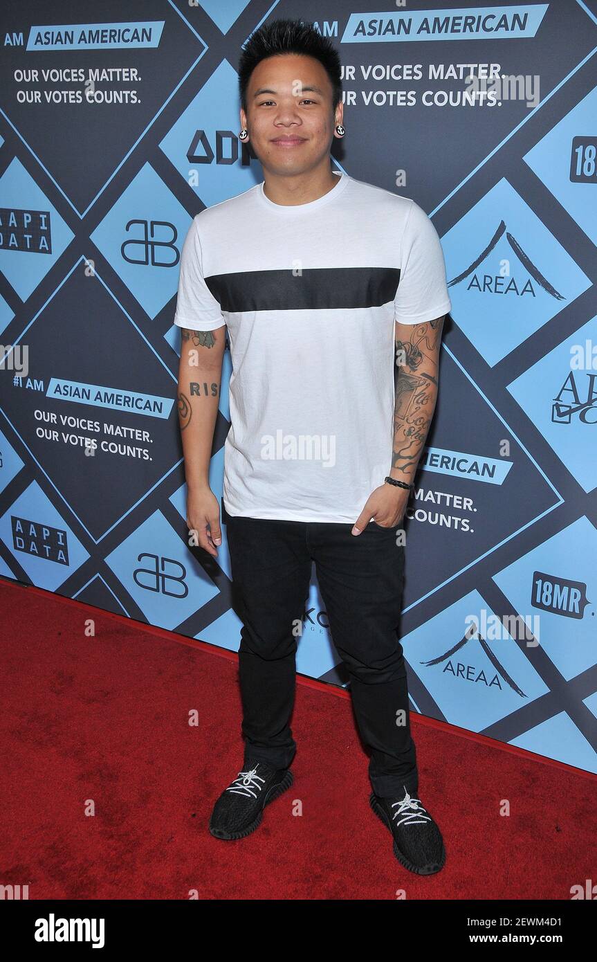 Singer AJ Rafael arrives at the #IAmAsianAmerican Concert held at the ...