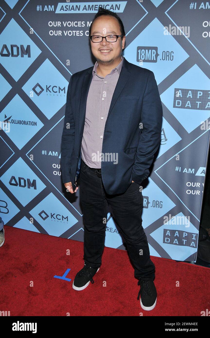 Jeff Yang arrives at the #IAmAsianAmerican Concert held at the Wiltern ...