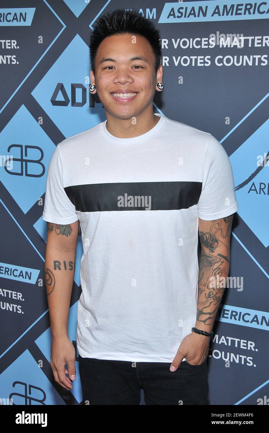 Singer AJ Rafael arrives at the #IAmAsianAmerican Concert held at the ...