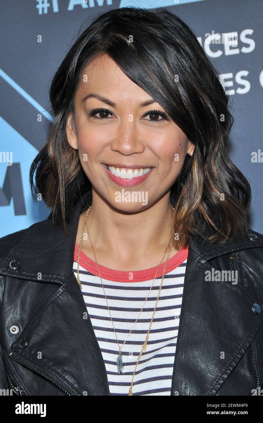 Actress Tess Paras arrives at the #IAmAsianAmerican Concert held at the ...