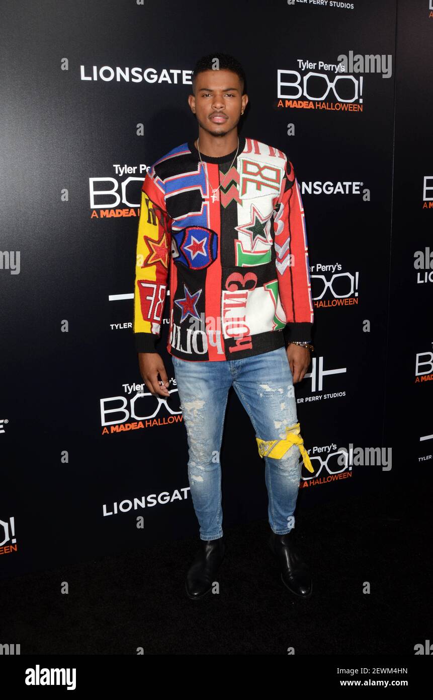 Trevor Jackson at "Tyler Perry's BOO! A Madea Halloween" Premiere at ...