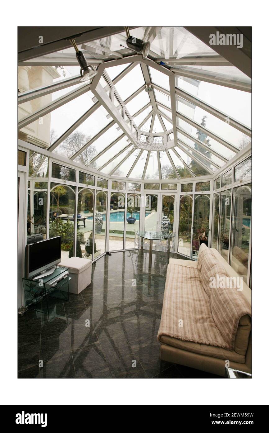 Sina Capaldo in her home in Hertfordshire. photograph by David Sandison ...