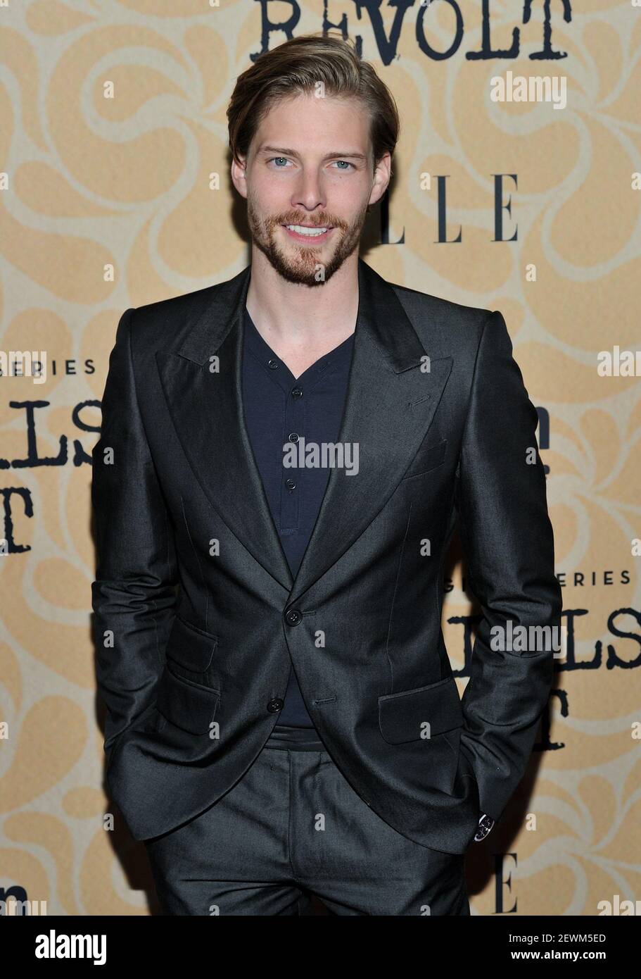 Actor Hunter Parrish attends the premiere screening of "Good Girls ...