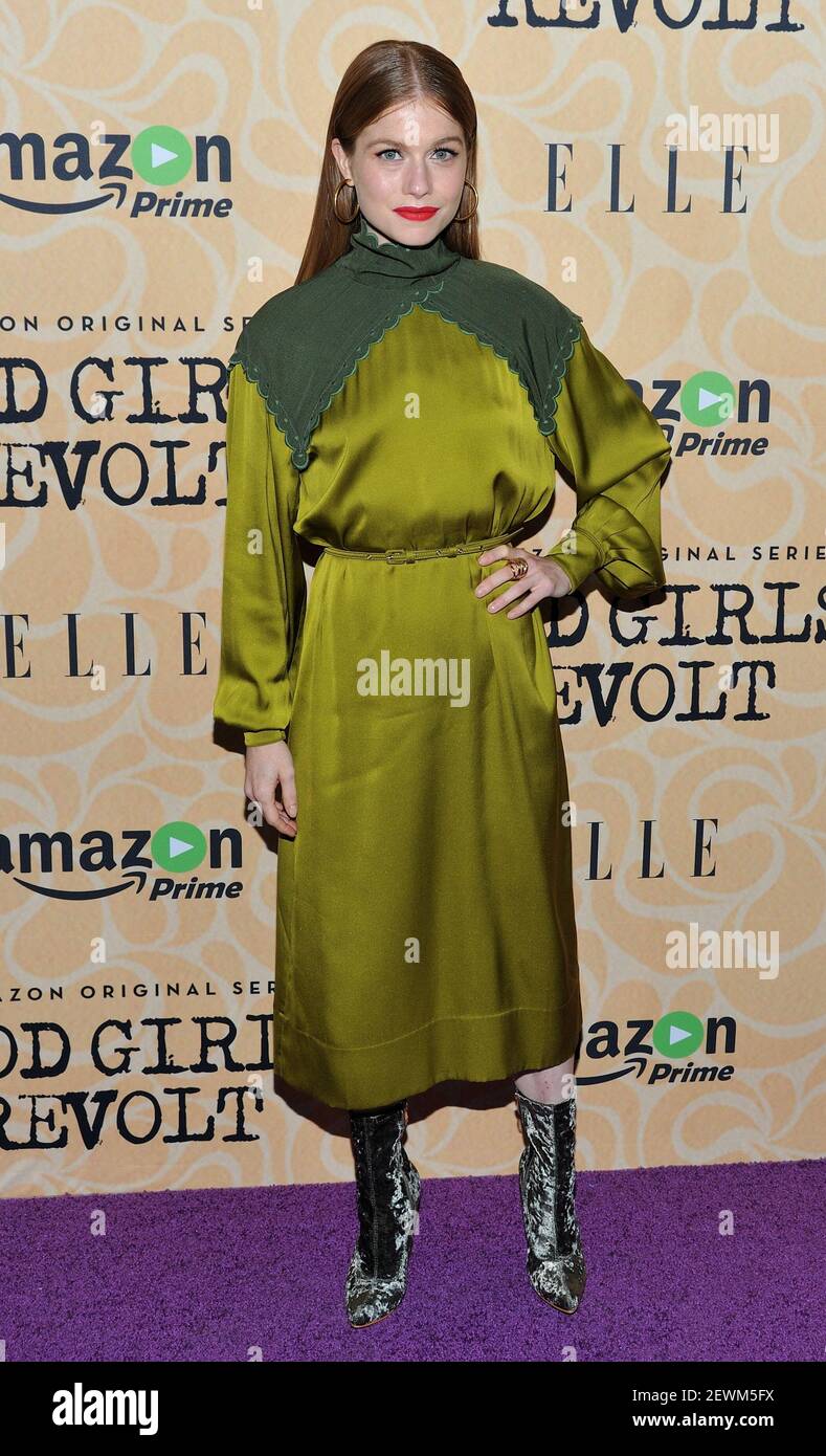 Actress Genevieve Angelson attends the premiere screening of "Good ...