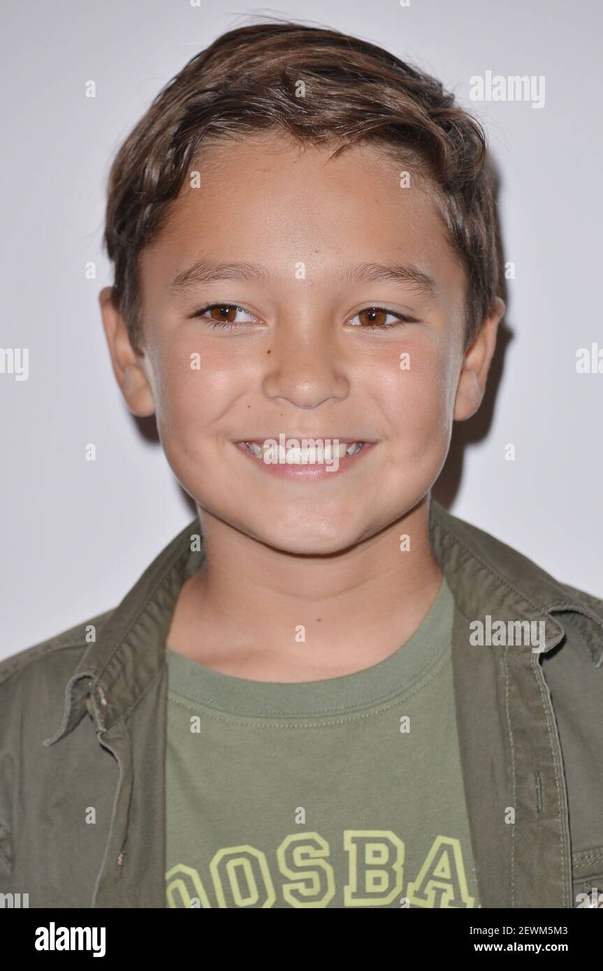 Pierce Gagnon arrives at "The Eagle Huntress" Los Premiere held at the ...