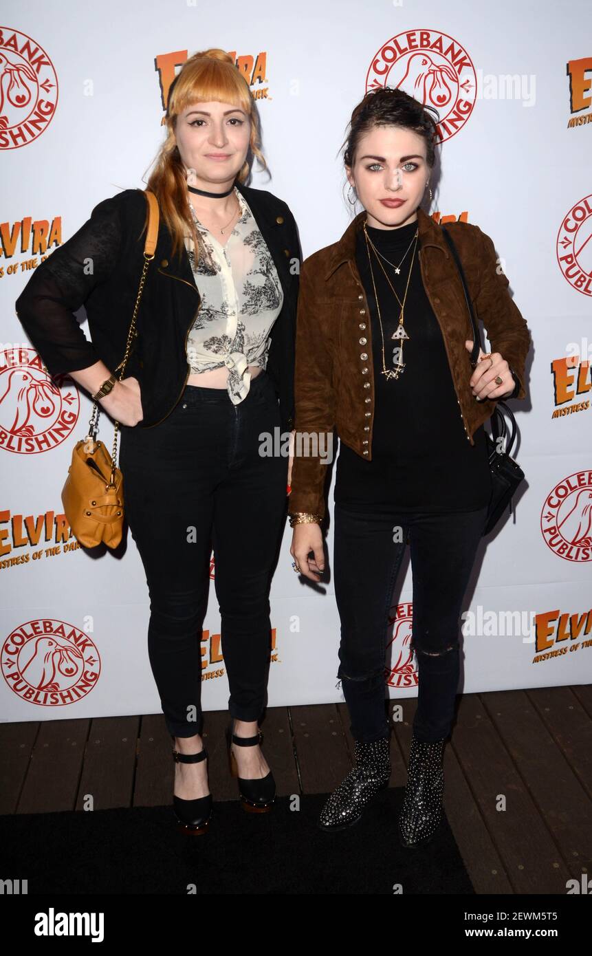 Chantal Claret Euringer, Frances Bean Cobain at the "Elvira: Mistress ...