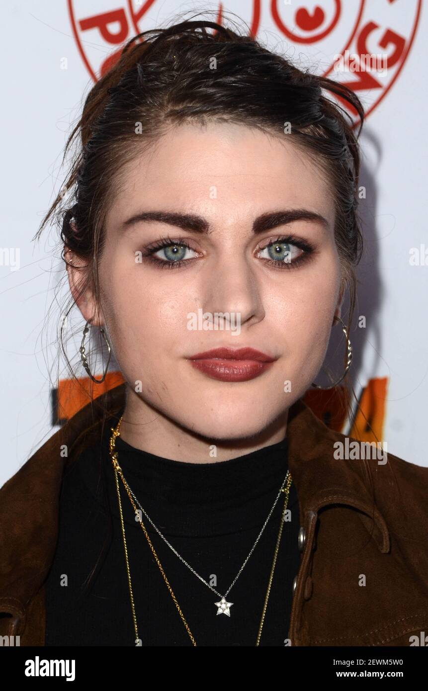 Frances Bean Cobain at the "Elvira: Mistress Of The Dark" Coffin Table ...