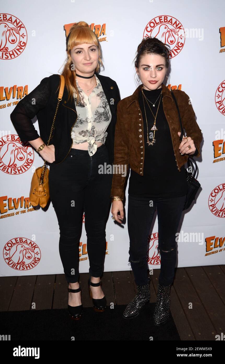 Chantal Claret Euringer, Frances Bean Cobain at the "Elvira: Mistress ...
