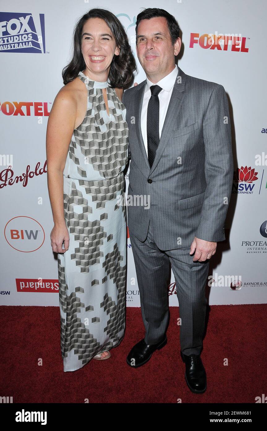 (L-R) Chelsey Martin and David Wood arrives at the 5th Annual ...