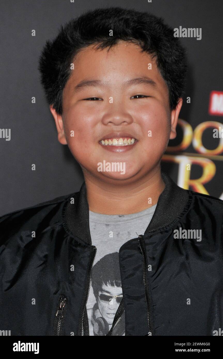 Hudson Yang arrives at Marvel Studios' "Doctor Strange" Los Angeles ...