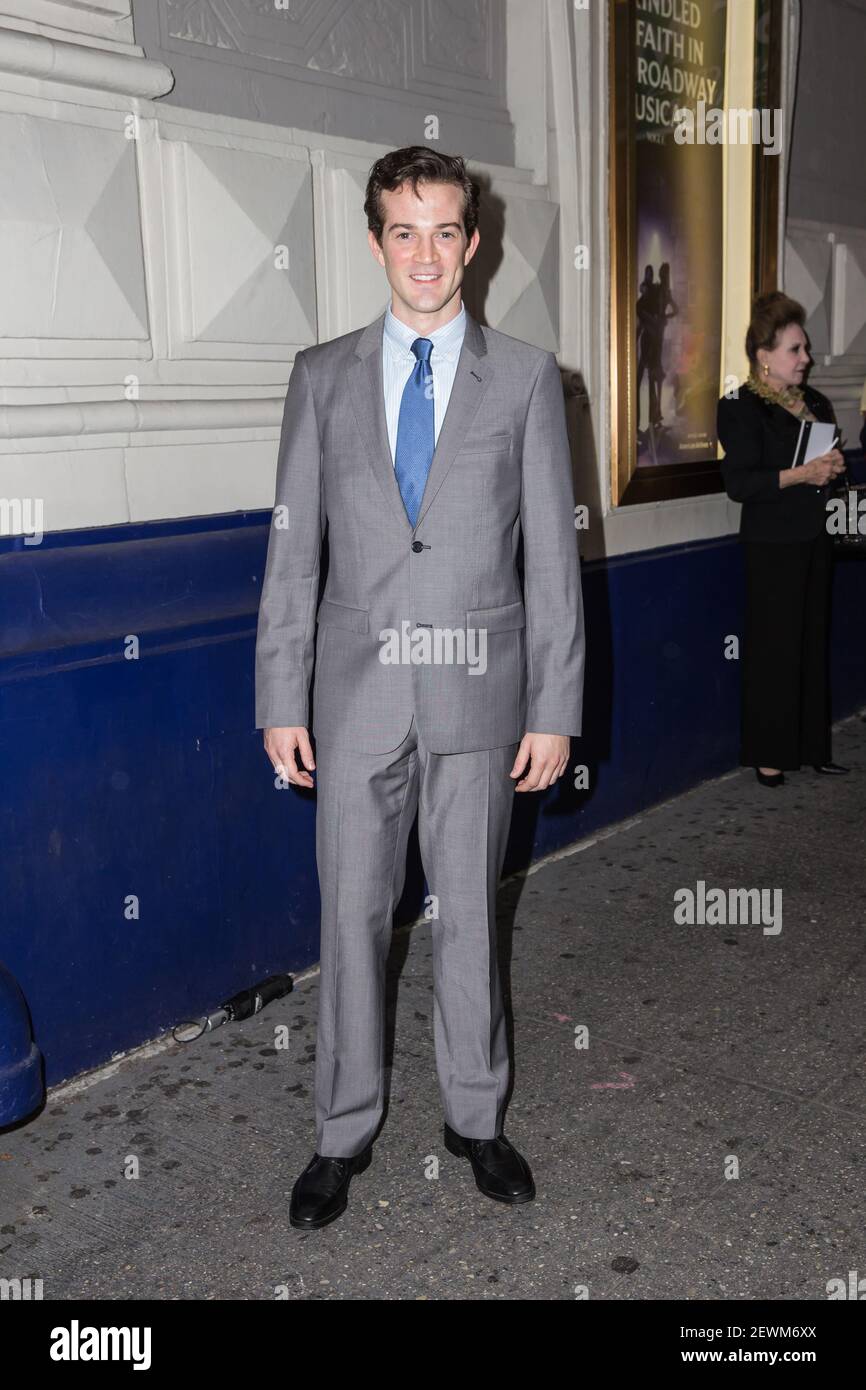 AJ Shively attends the Broadway Opening Night performance of 'The Front ...
