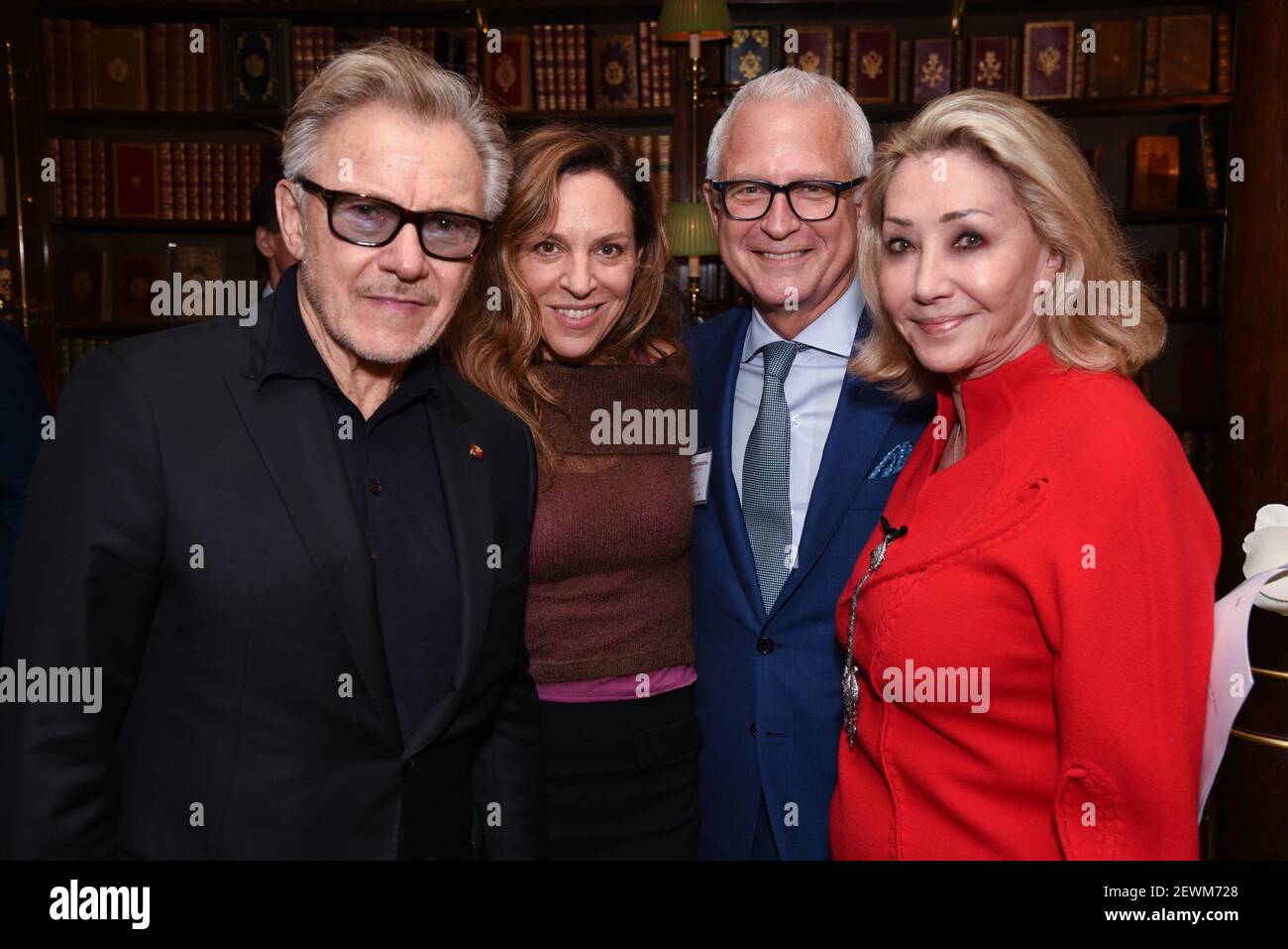 Harvey Keitel, Daphna Kastner, Dr. Philip Stieg and Susan Gutfreund ...