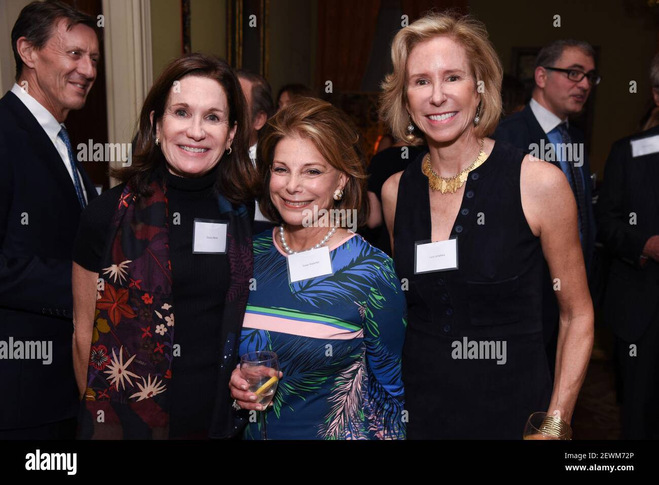 Stacey Morse, Susan Waterfall and Lucy Lamphere attend Susan Gutfreund ...