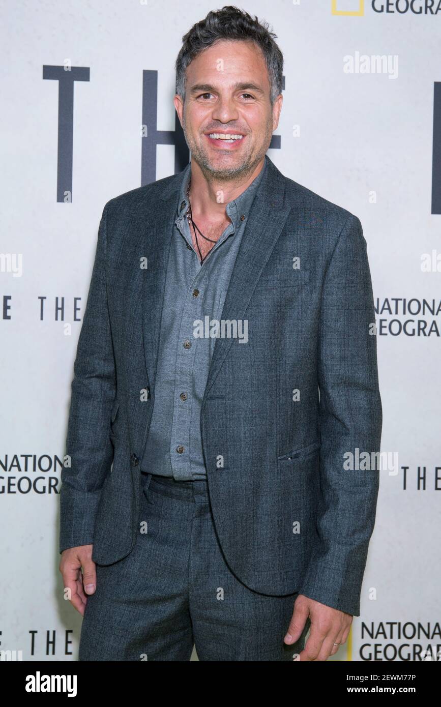 NEW YORK CITY- OCTOBER 20: Mark Ruffalo attends National Geographic ...