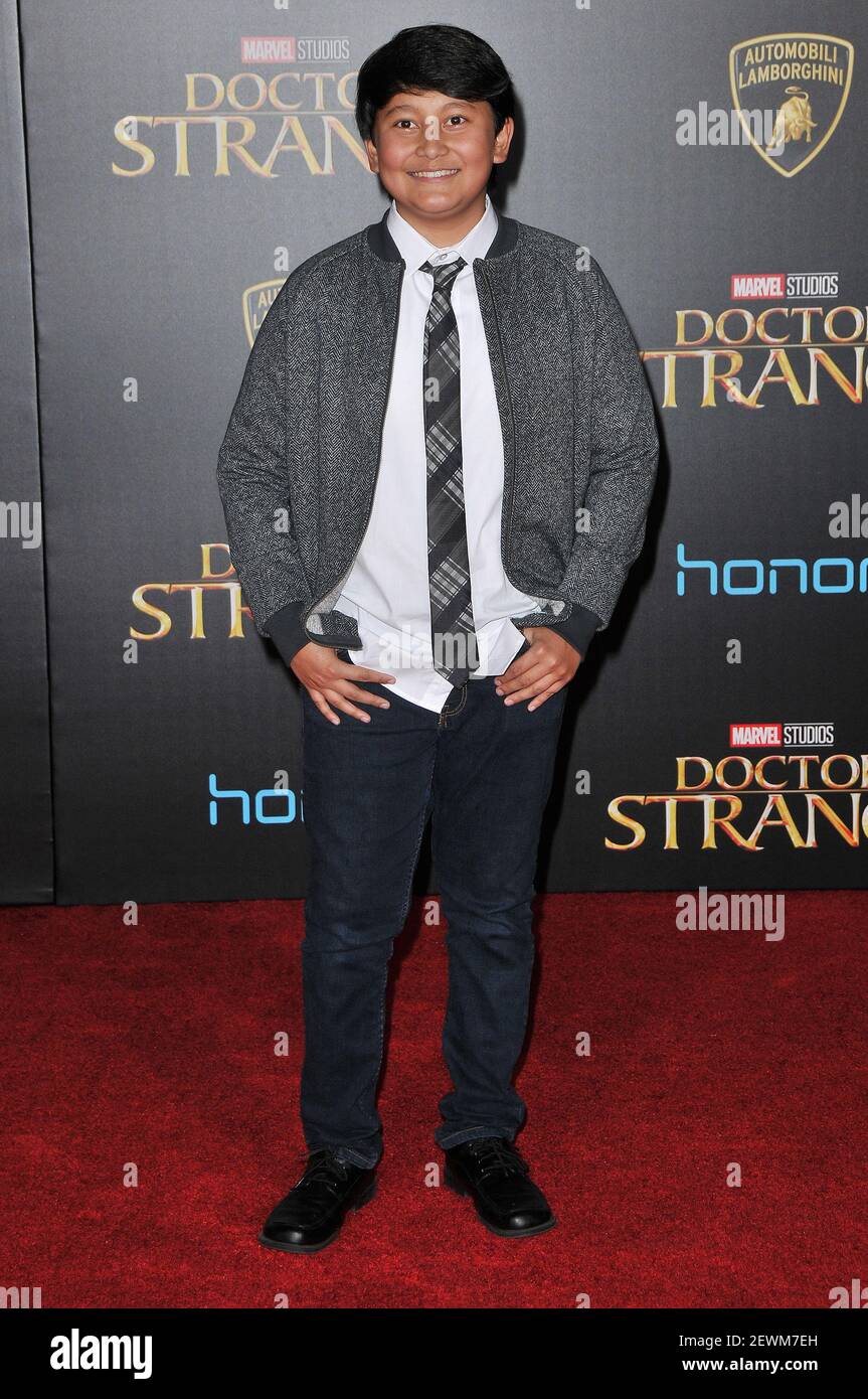 Kamran Lucas arrives at Marvel Studios' "Doctor Strange" Los Angeles ...