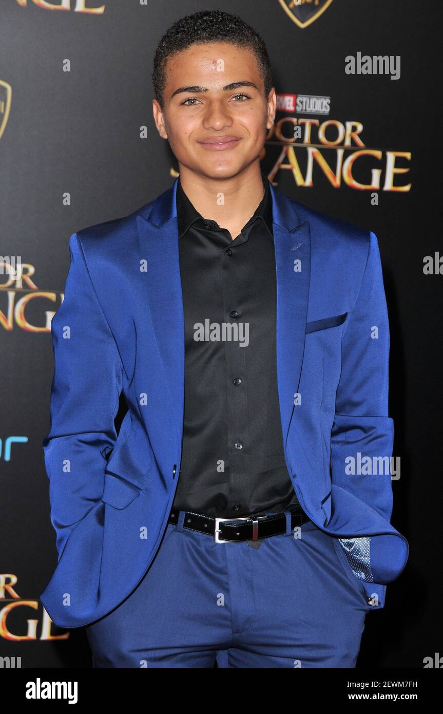 Nathaniel J. Potvin arrives at Marvel Studios' "Doctor Strange" Los ...
