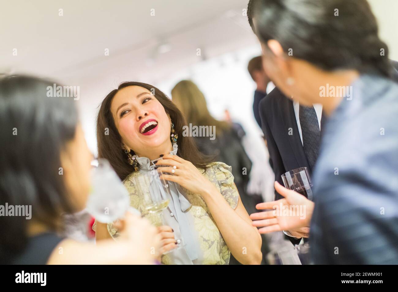 Anicka Yi attends HUGO BOSS & Guggenheim celebrate the 20th anniversary ...