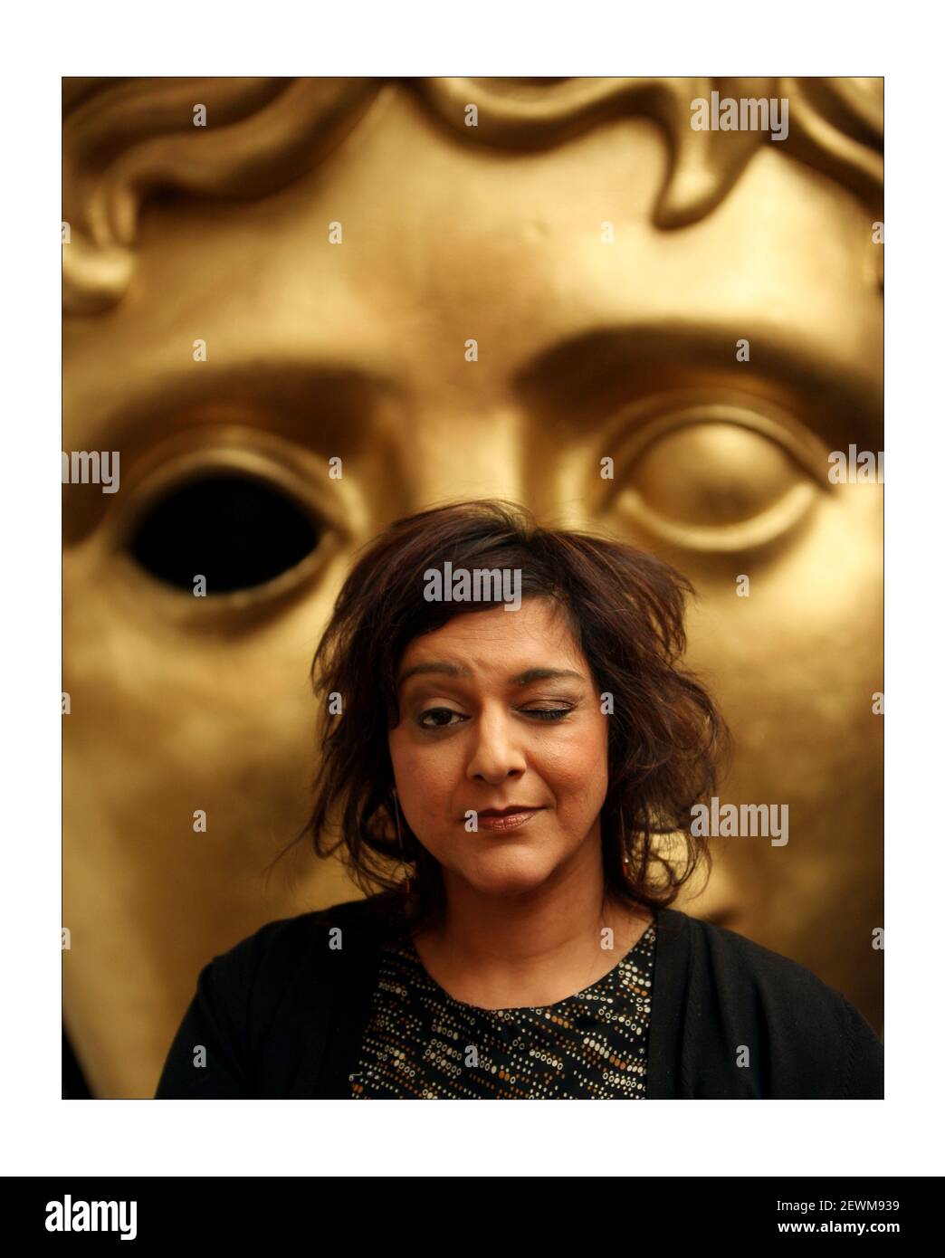 Meera Syal...... actress at the Bafta ofices in Londonphotograph by ...