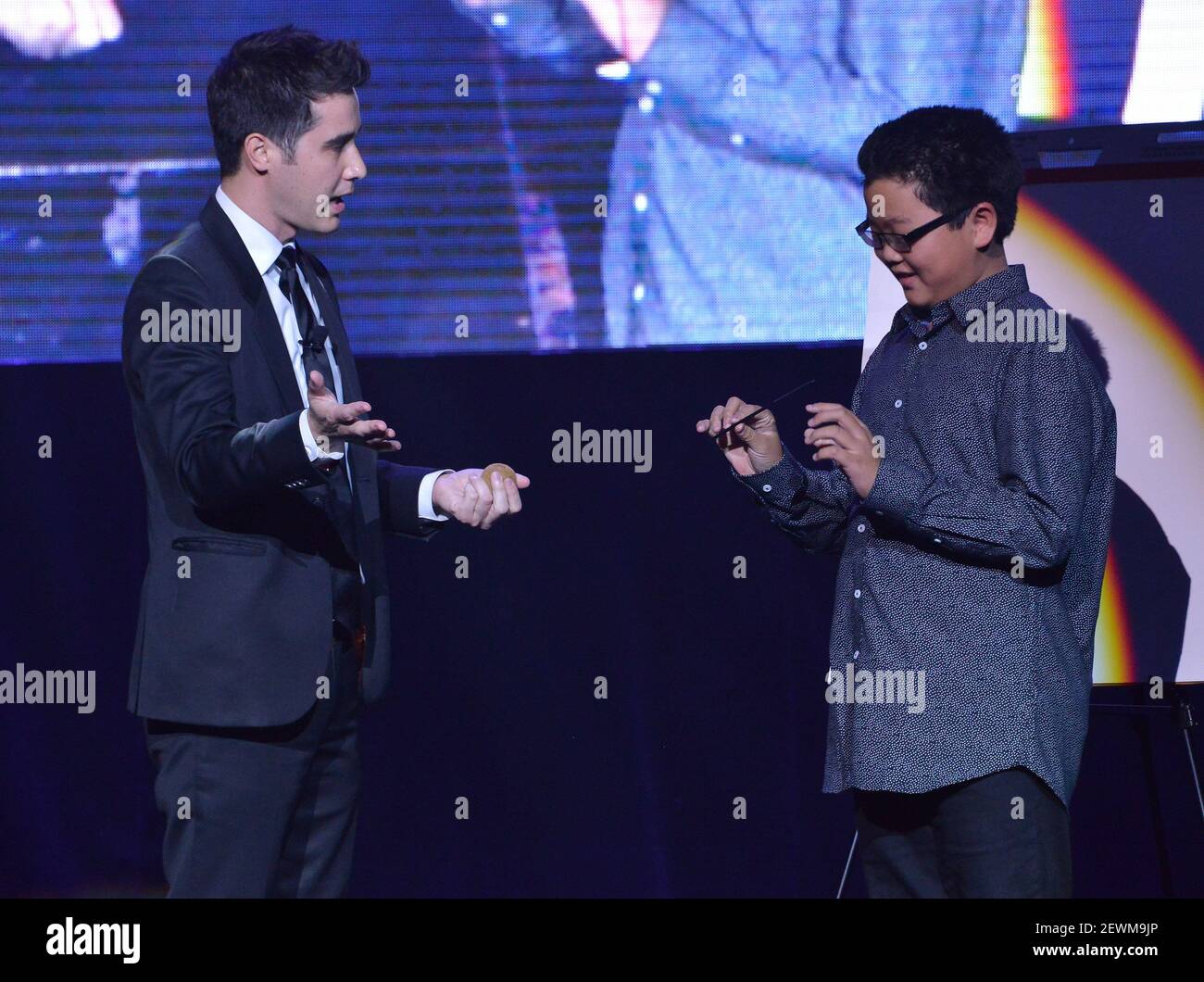 (L-R) David Kwong and Hudson Yang at CAPE's 25th Anniversary Gala held ...