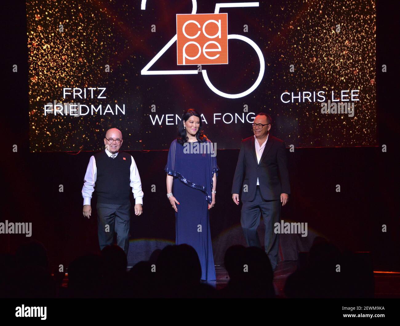 (L-R) CAPE Co-Founders Fritz Friedman, Wenda Fong and Chris Lee at CAPE ...