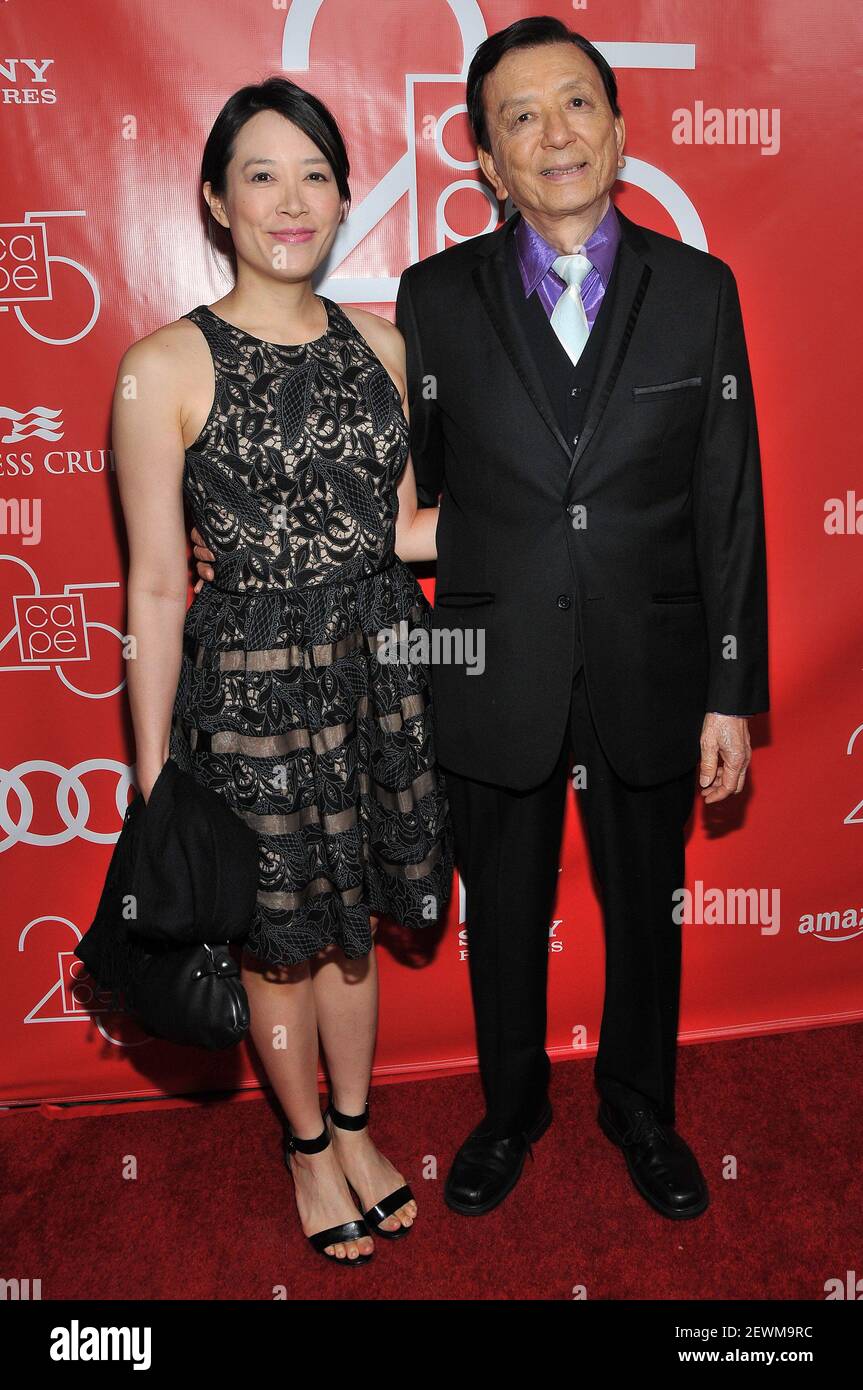 April Hong and James Hong at CAPE's 25th Anniversary Gala held at The ...