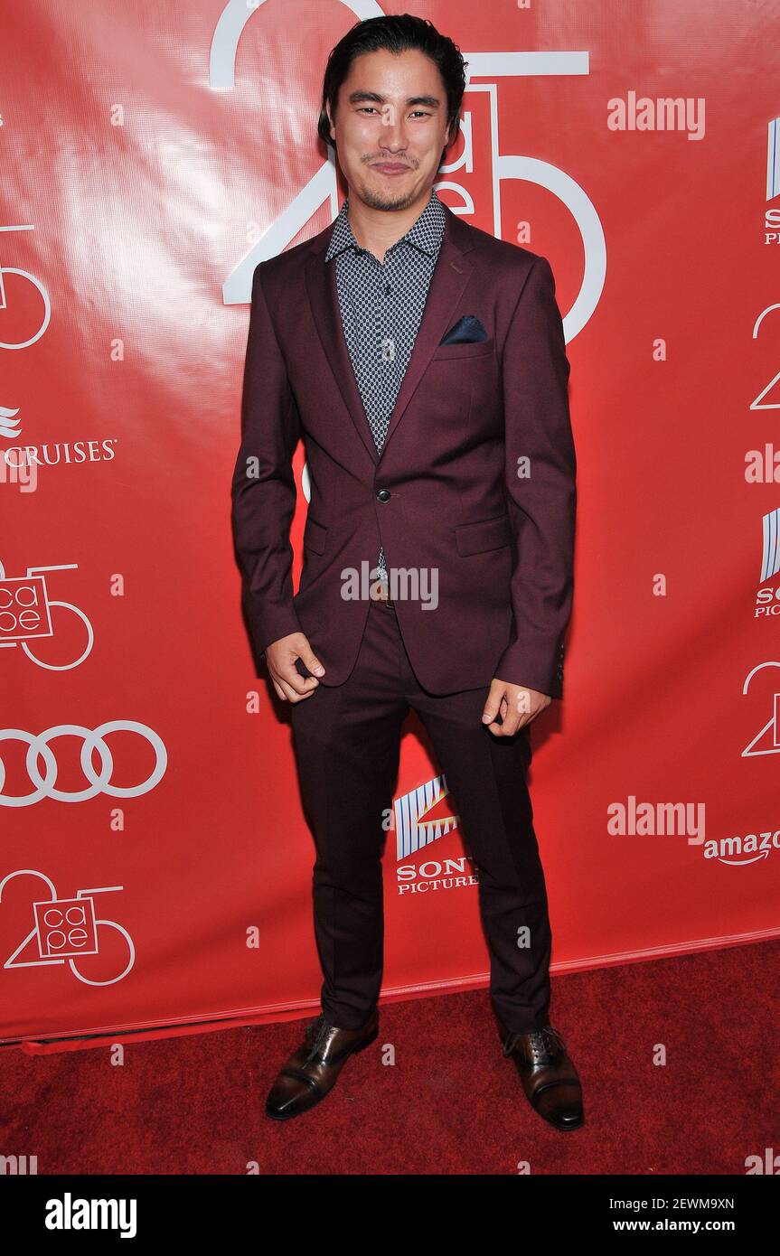 Remy Hii at CAPE's 25th Anniversary Gala held at The Belasco in Los ...
