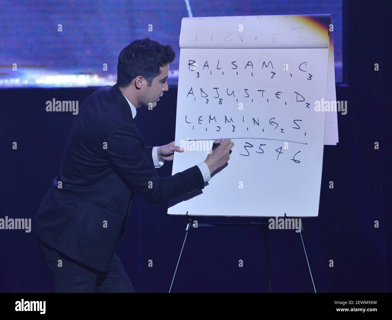 David Kwong at CAPE's 25th Anniversary Gala held at The Belasco in Los ...