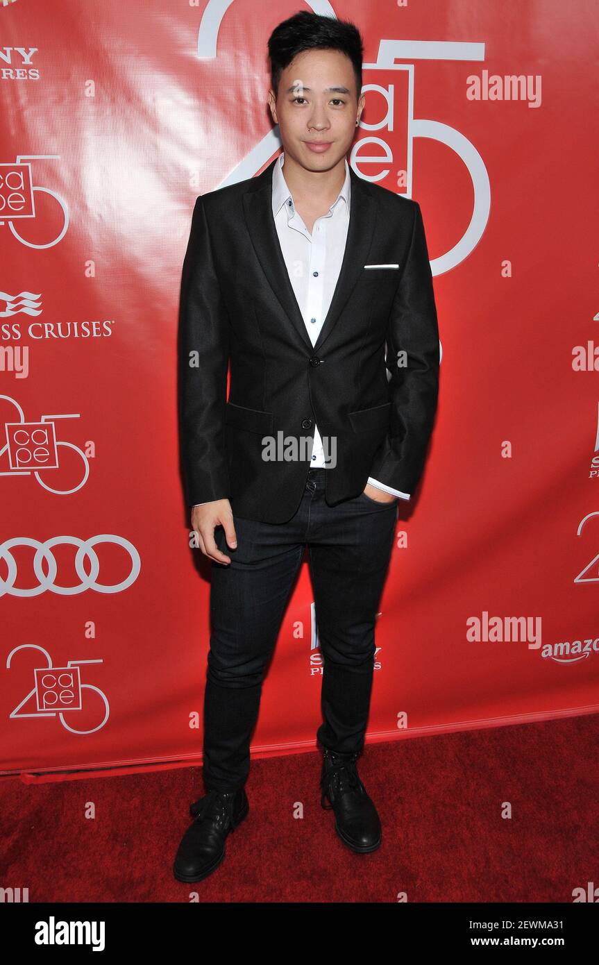 Hayden Szeto at CAPE's 25th Anniversary Gala held at The Belasco in Los ...
