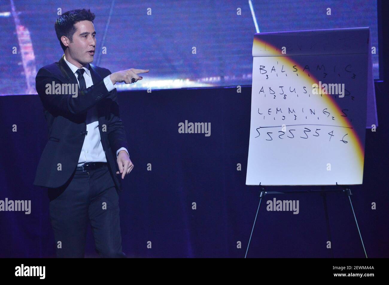 David Kwong at CAPE's 25th Anniversary Gala held at The Belasco in Los ...