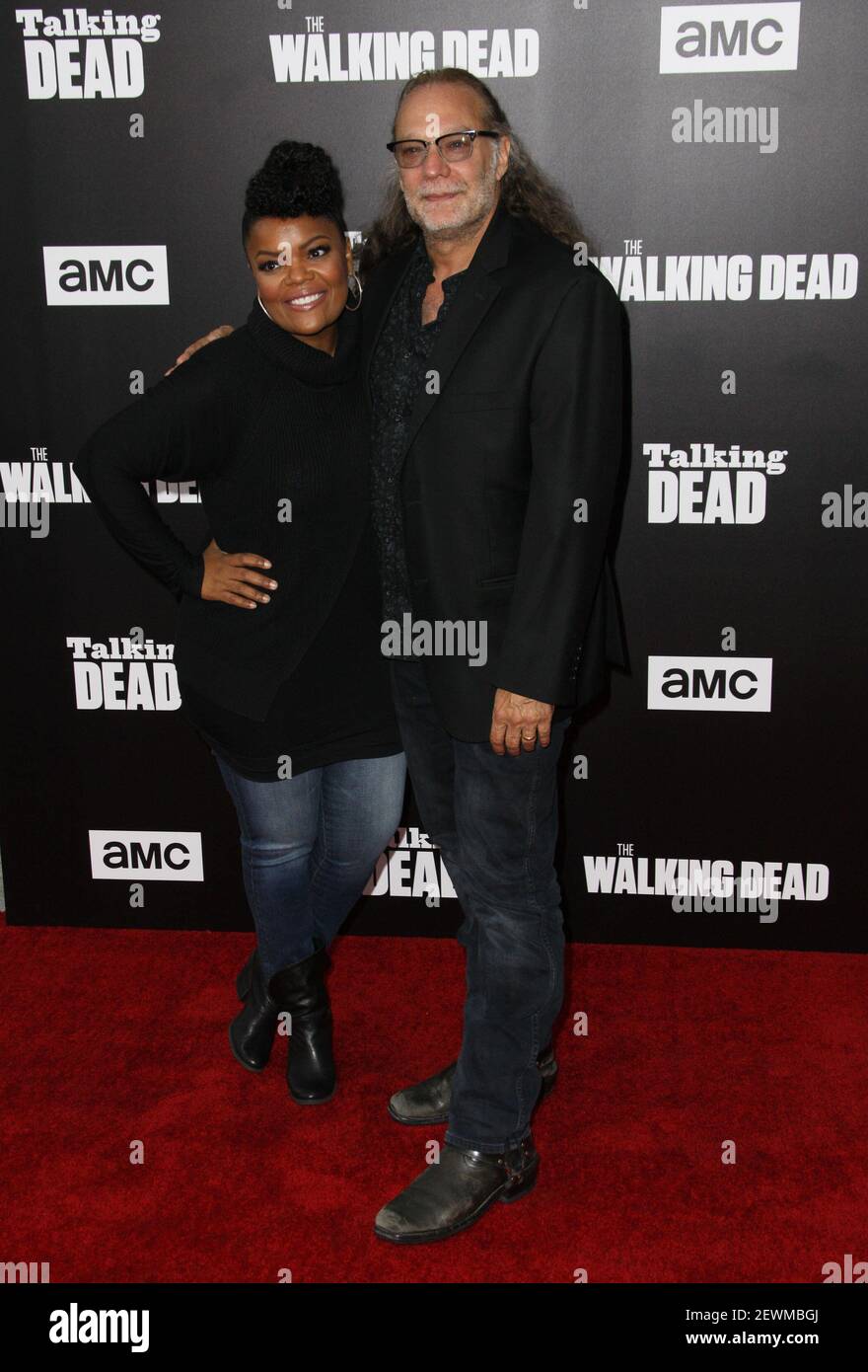 Actress Yvette Nicole Brown and executive producer Gregory Nicotero ...