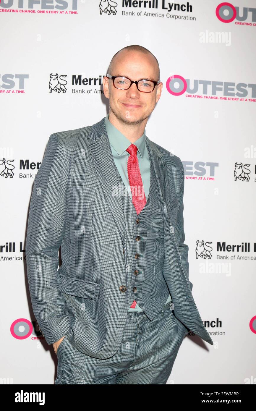 Peter Paige at the 2016 Outfest Legacy Awards at Vibiana in Los Angeles ...