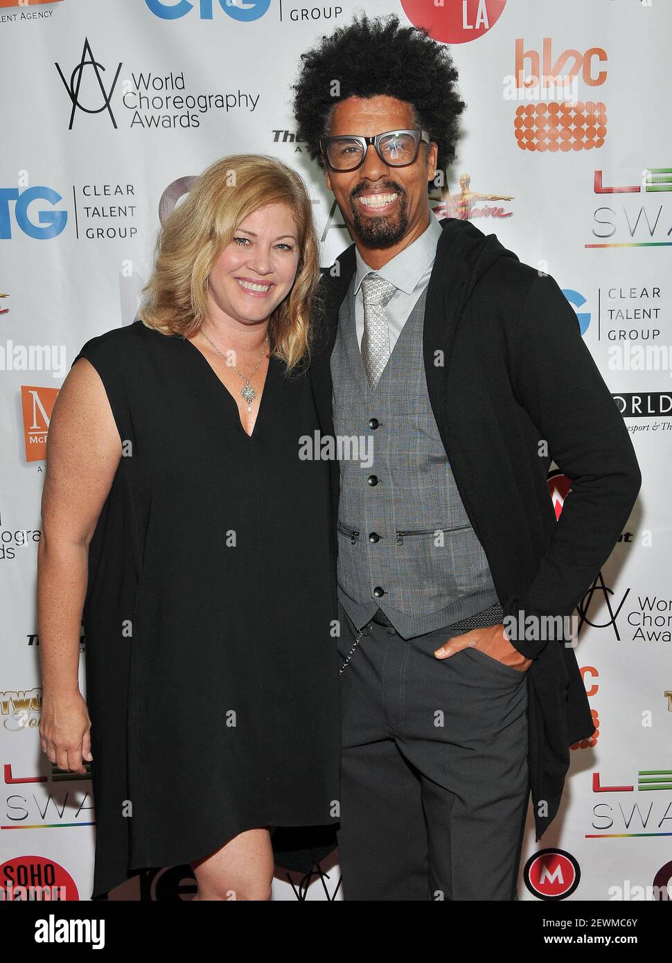 (L-R) Joanie Rapier and Bradley Rapier at The 6th Annual World ...