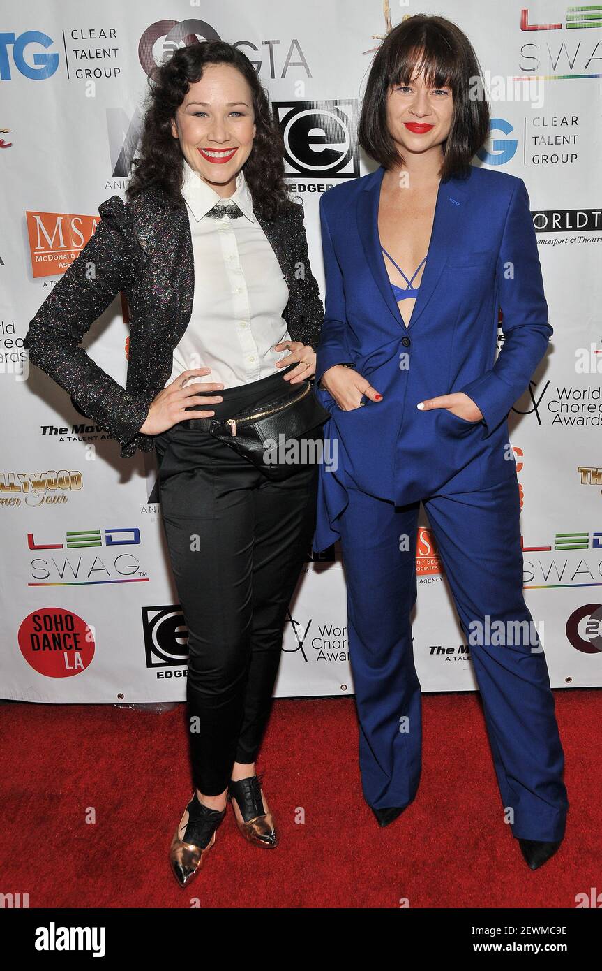 (L-R) Dana Wilson and Megan Lawson at The 6th Annual World Choreography ... (L-R) Dana Wilson and Megan Lawson at The 6th Annual World Choreography ...