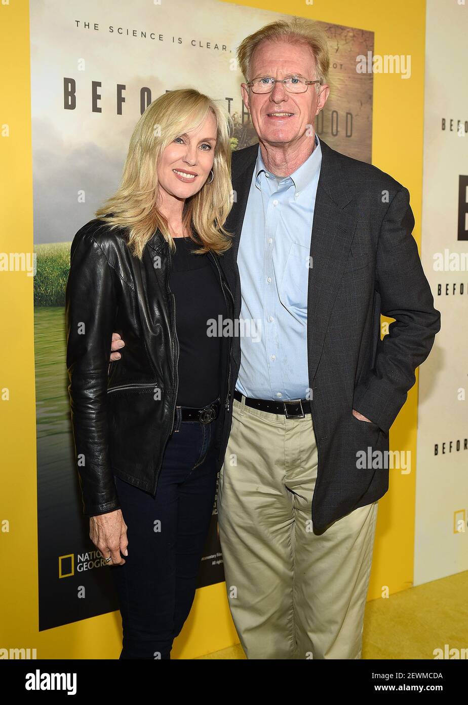 LOS ANGELES, CA - OCTOBER 24: Rachelle Carson-Begley and Ed Begley Jr ...