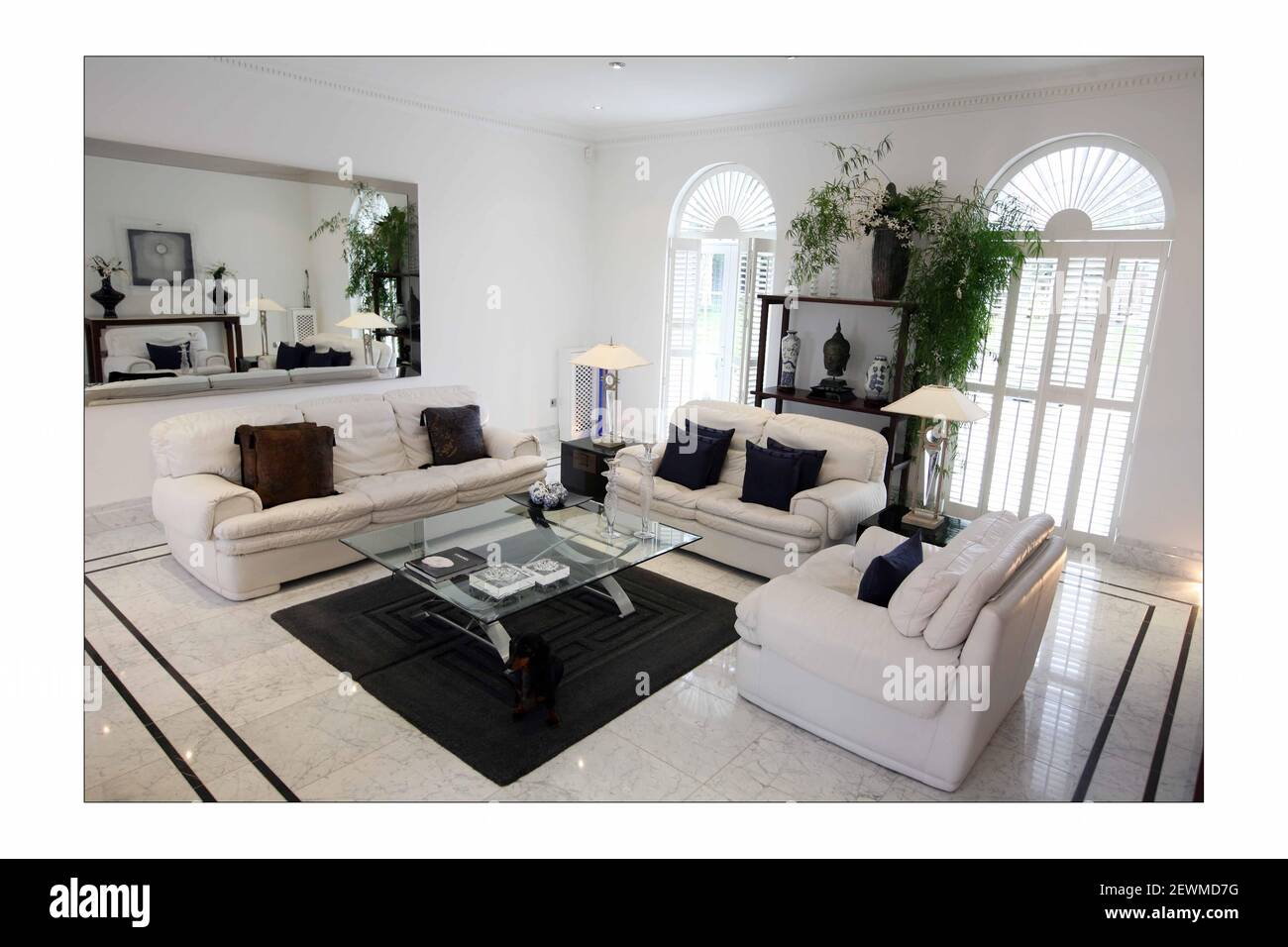 Sina Capaldo in her home in Hertfordshire. photograph by David Sandison ...