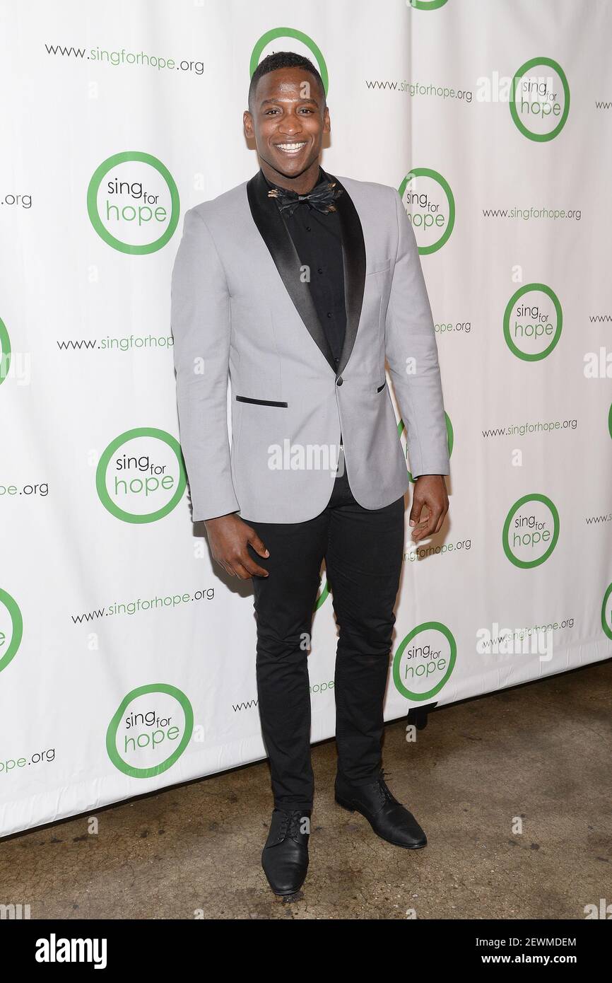 Actor Jelani Remy attends the Sing for Hope 10th Anniversary Gala held ...