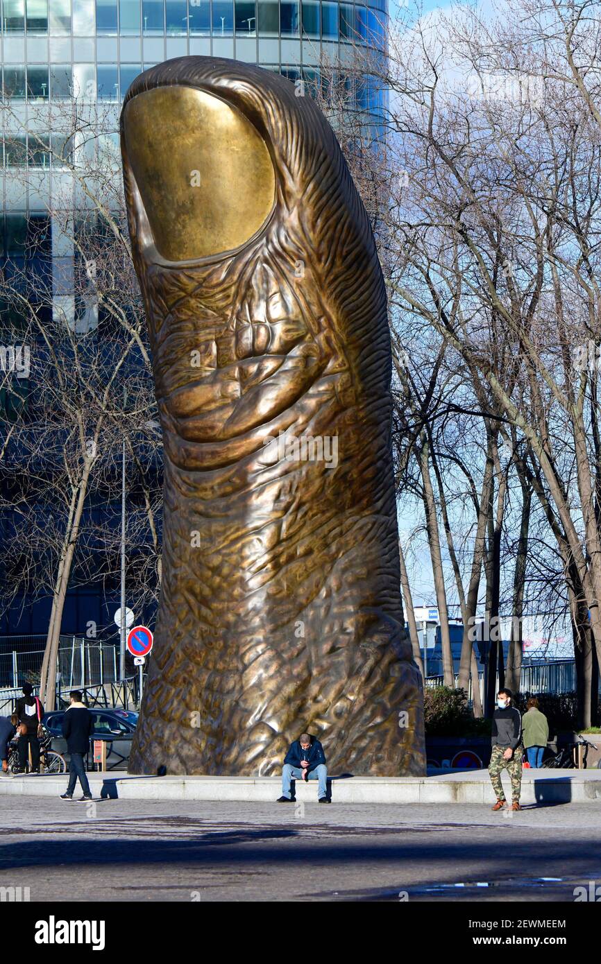 Le Pouce Paris High Resolution Stock Photography and Images - Alamy