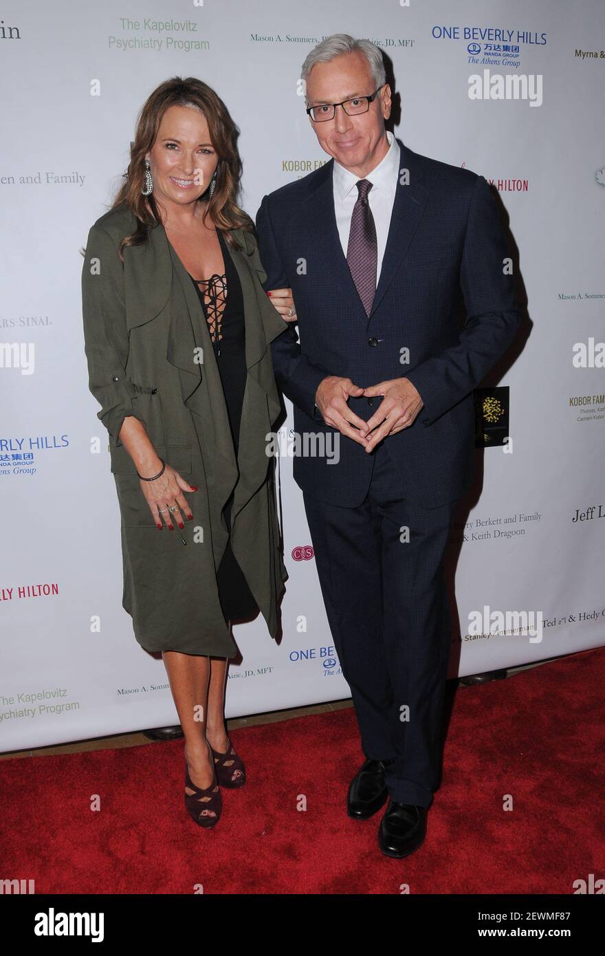 26 October 2016 - Beverly Hills, California. Susan Pinsky, Drew Pinsky ...