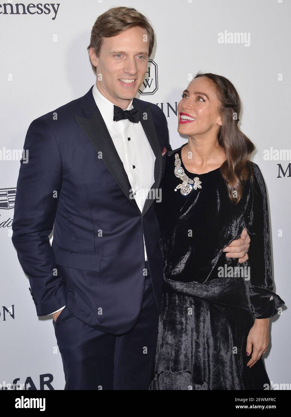 (L-R) Teddy Sears and Milissa Sears arrives at amfAR's Inspiration Gala ...
