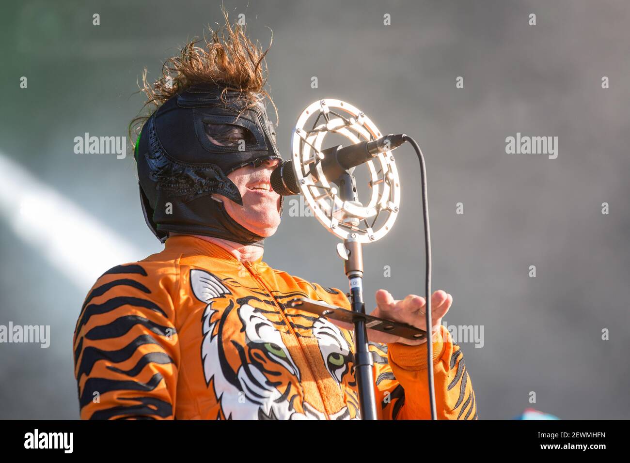 Maynard James Keenan of Puscifer during Voodoo Music + Arts Experience ...