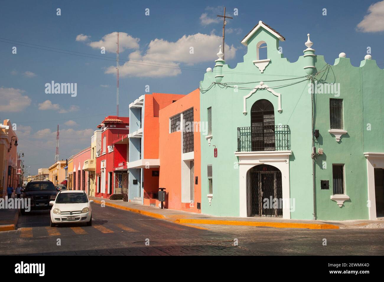 Colonial house merida yucatan mexico hi-res stock photography and ...