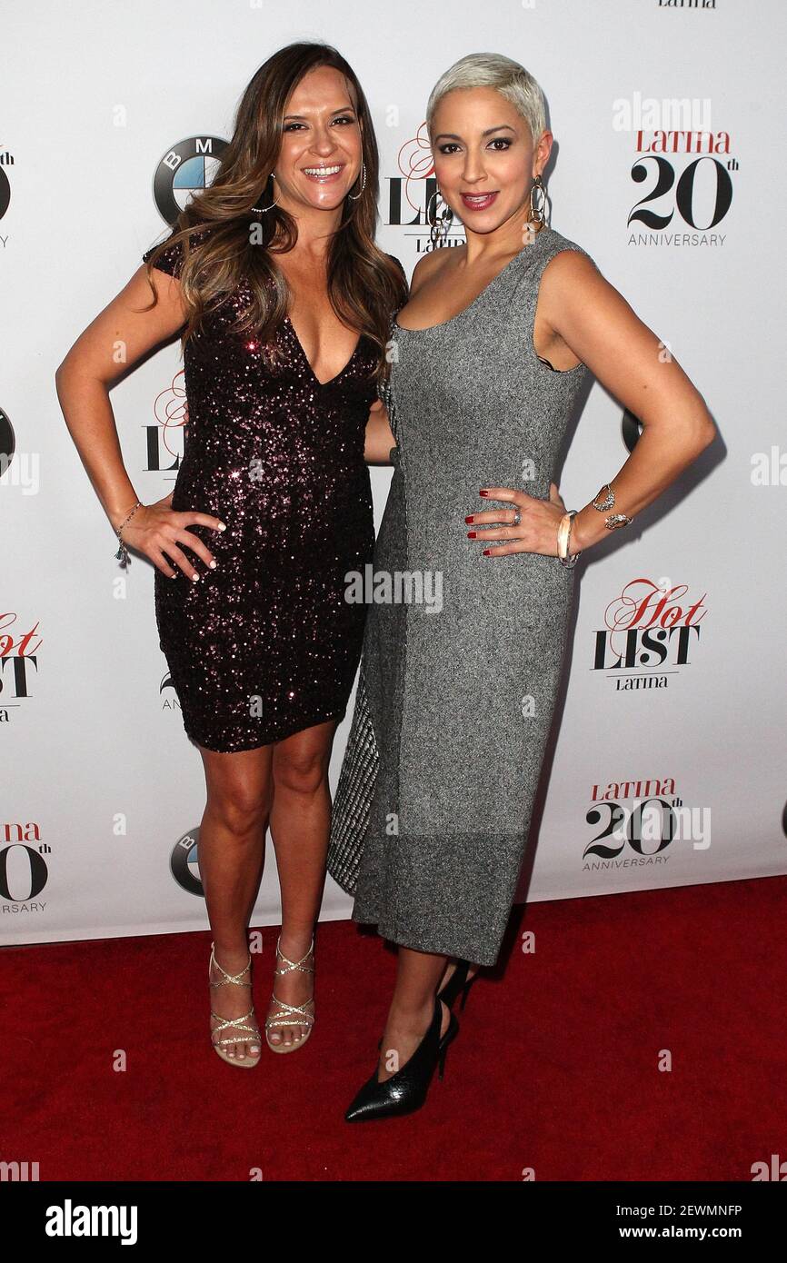 Robyn Moreno, Carmen Rita Wong attend the Latinas Magazine's ...