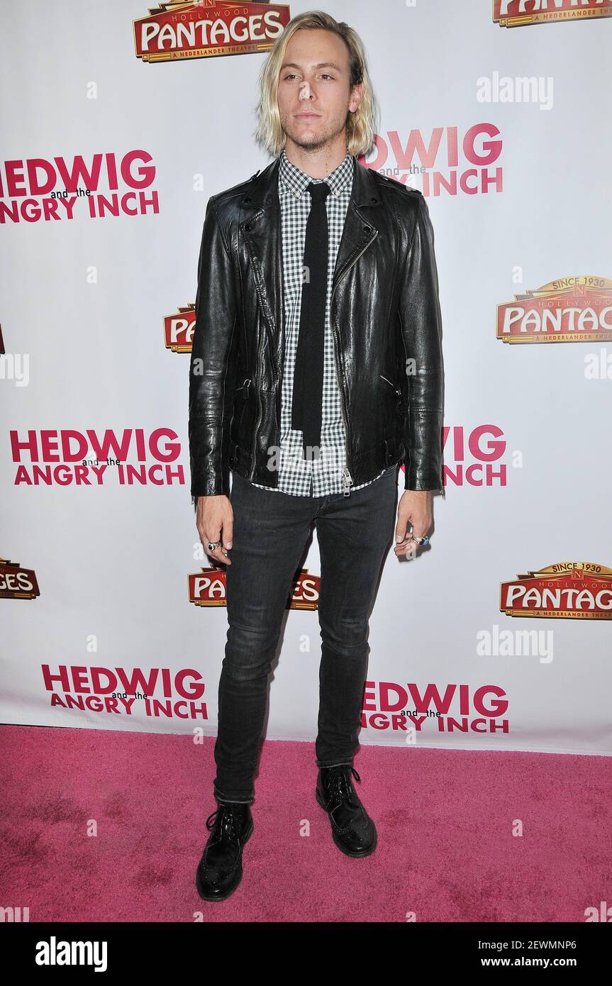 Riker Lynch arrives at the Opening Night Of "Hedwig And The Angry Inch ...