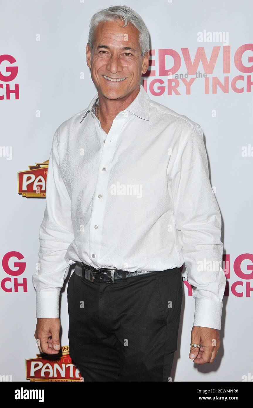 Greg Louganis arrives at the Opening Night Of "Hedwig And The Angry ...