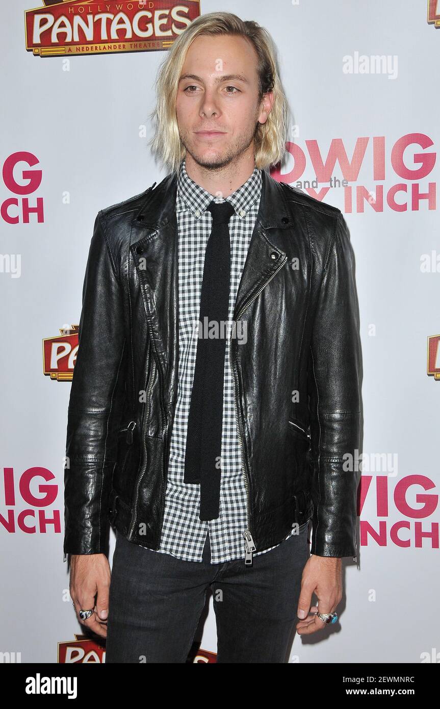 Riker Lynch arrives at the Opening Night Of "Hedwig And The Angry Inch ...