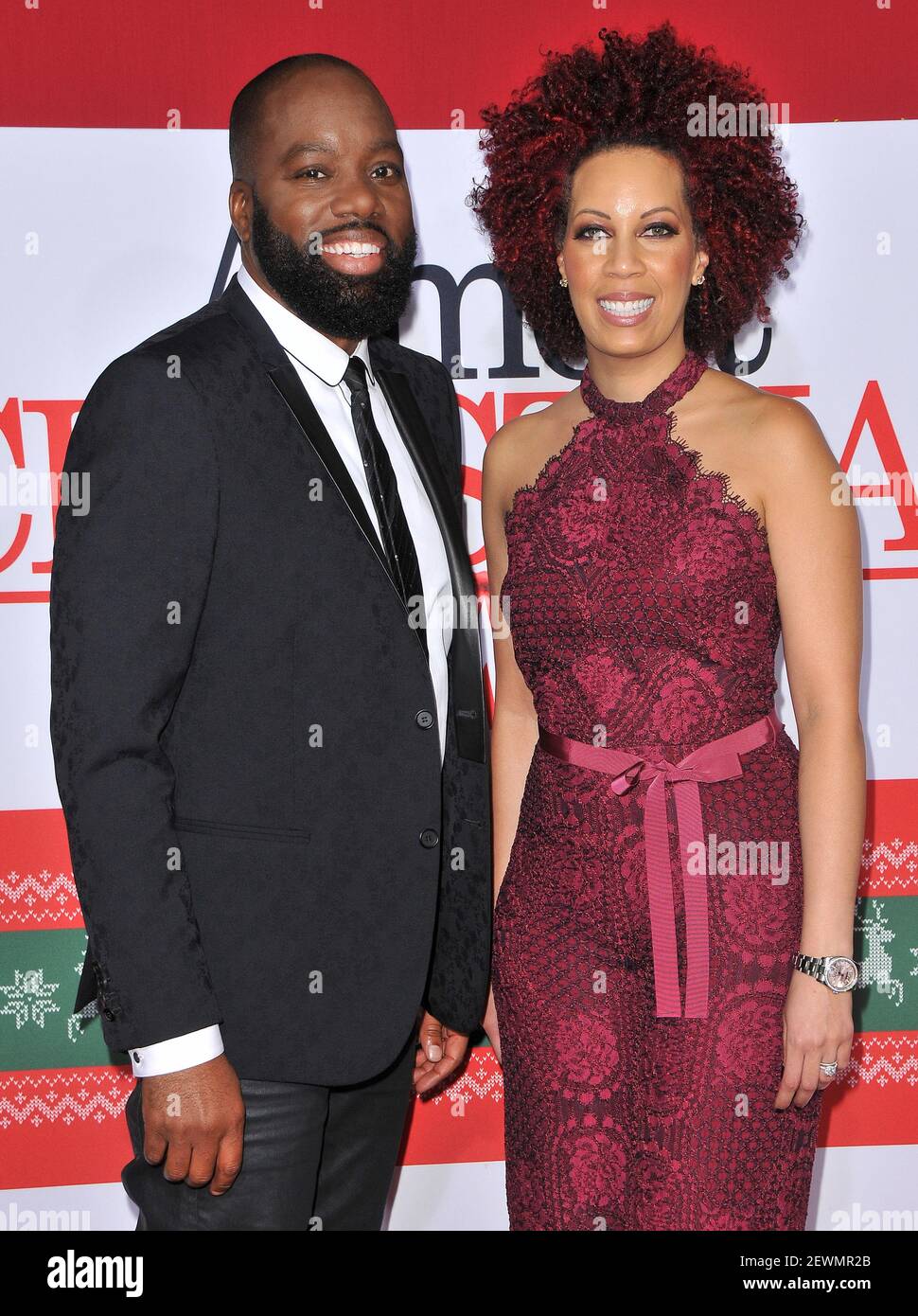 (L-R) David E. Talbert and Lyn Talbert arrives at Universal's "Almost ...