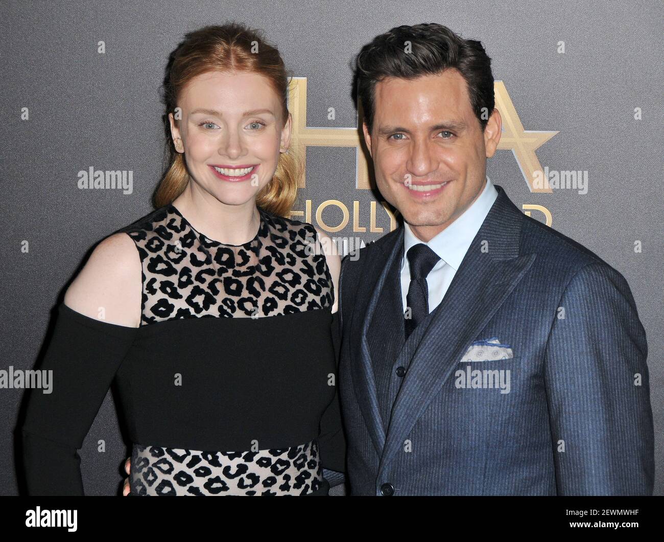 (L-R) Bryce Dallas Howard and Edgar Ramirez arrives at the 20th Annual ...