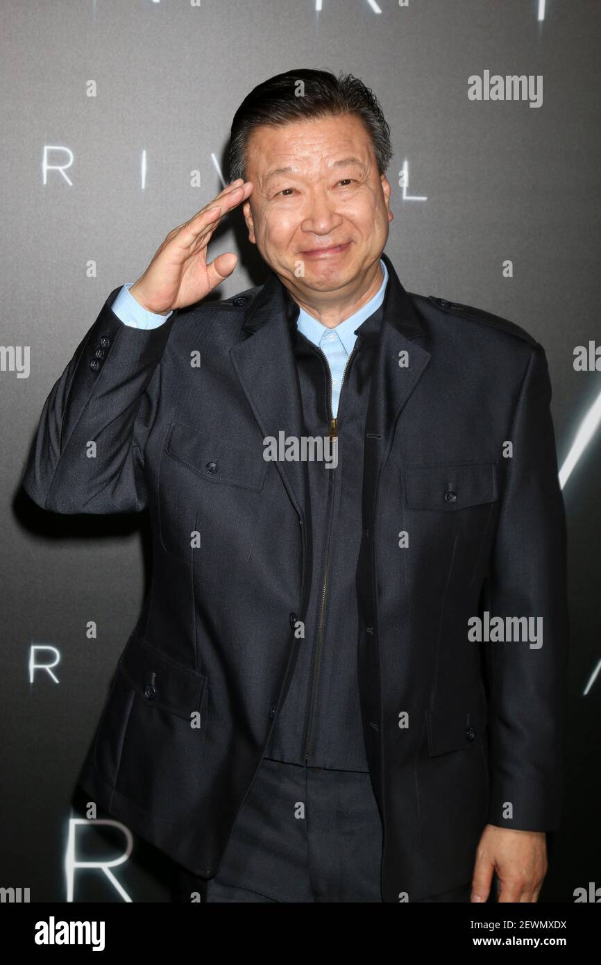 LOS ANGELES - NOV 6: Tzi Ma at the "Arrival" Premiere at Village ...