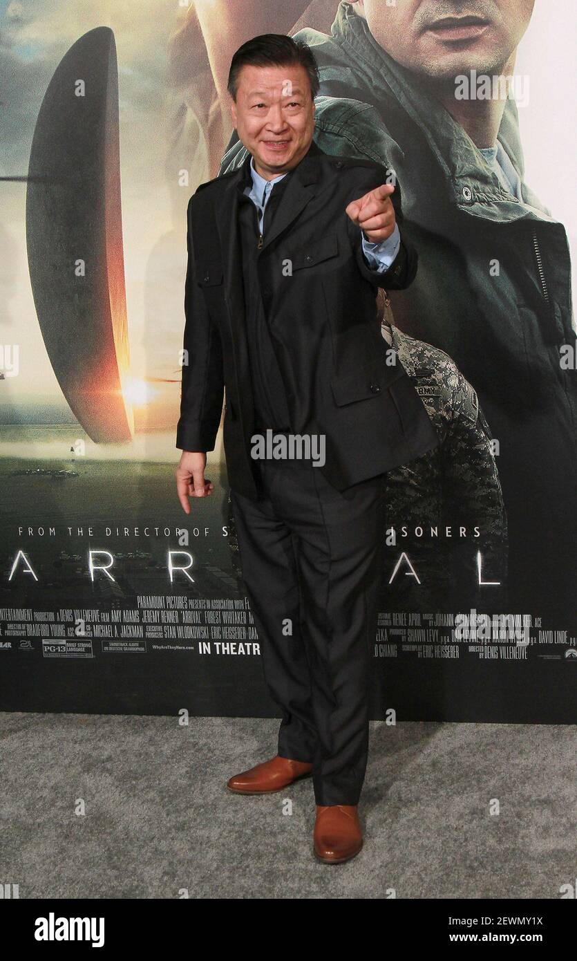 Tzi Ma. "Arrival" Los Angeles Premiere held at Regency Village Theatre ...